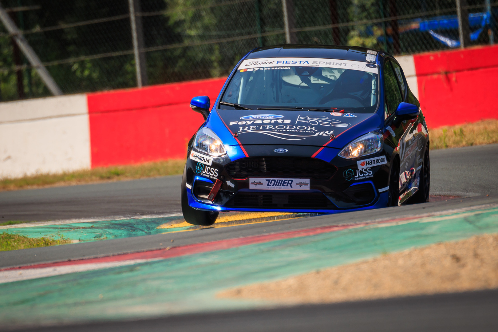 Strijd tussen Alan Czyz en Tomas de Backer gaat verder - Ford Fiesta Cup