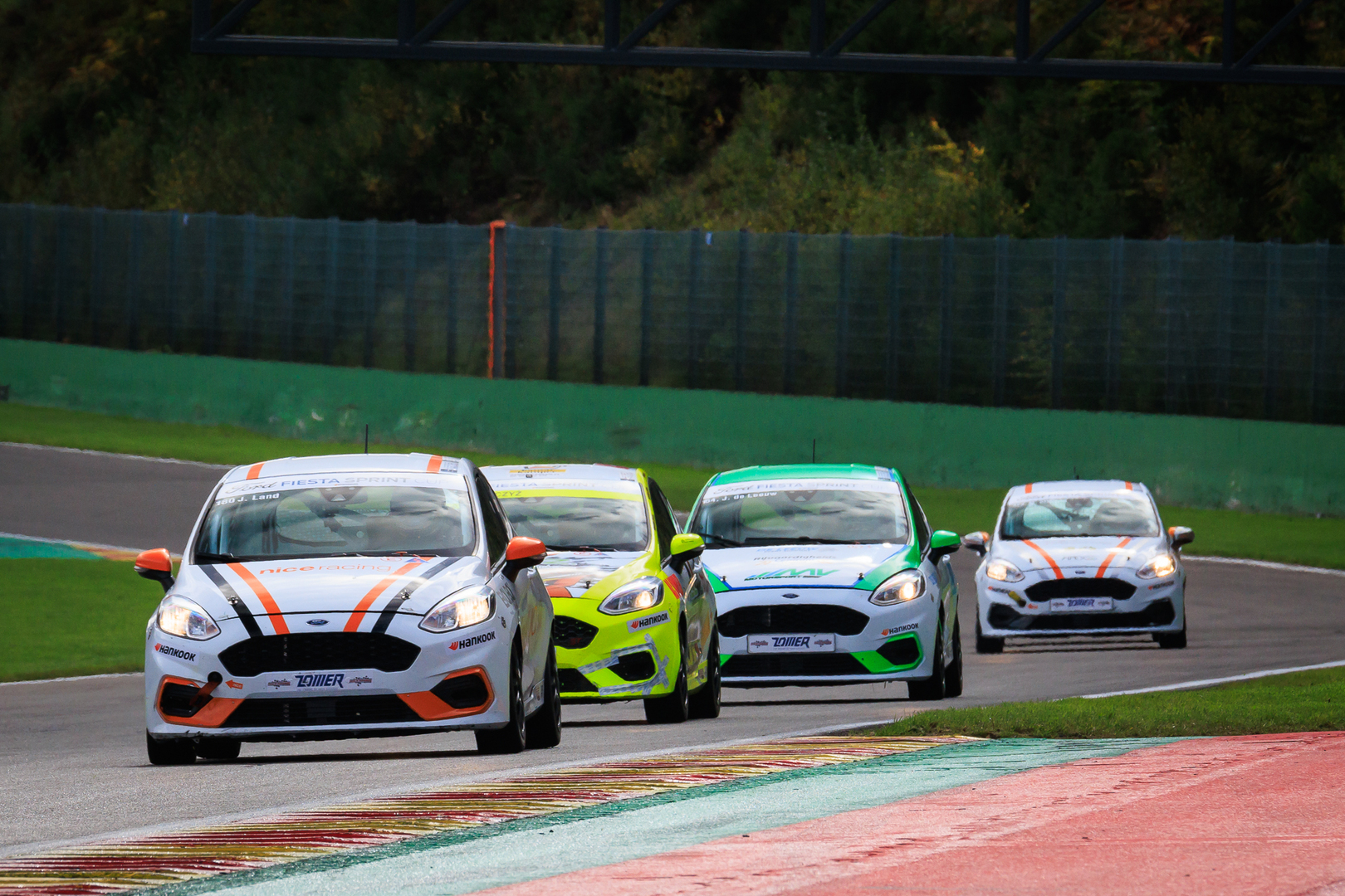 Primeur voor Esmee Kosterman met winst op Spa - Ford Fiesta Cup